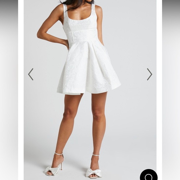 Showpo. | Dresses | Showpo Stephanie Mini Dress Corset Scoop Neck Fit ...